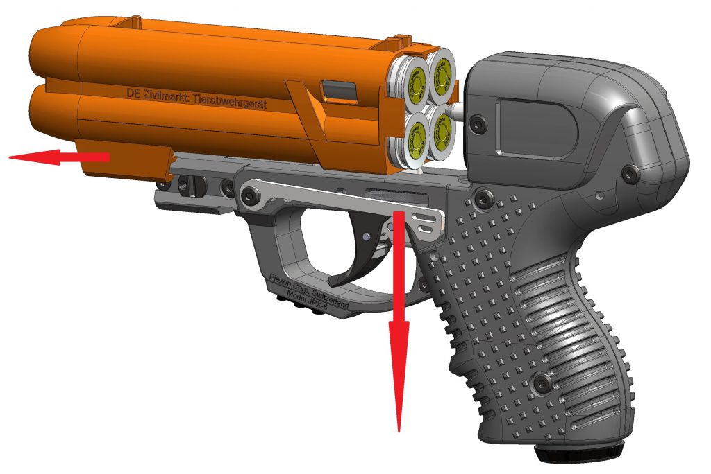 Jpx6 Piexon Pfefferspray Pistole Testbericht